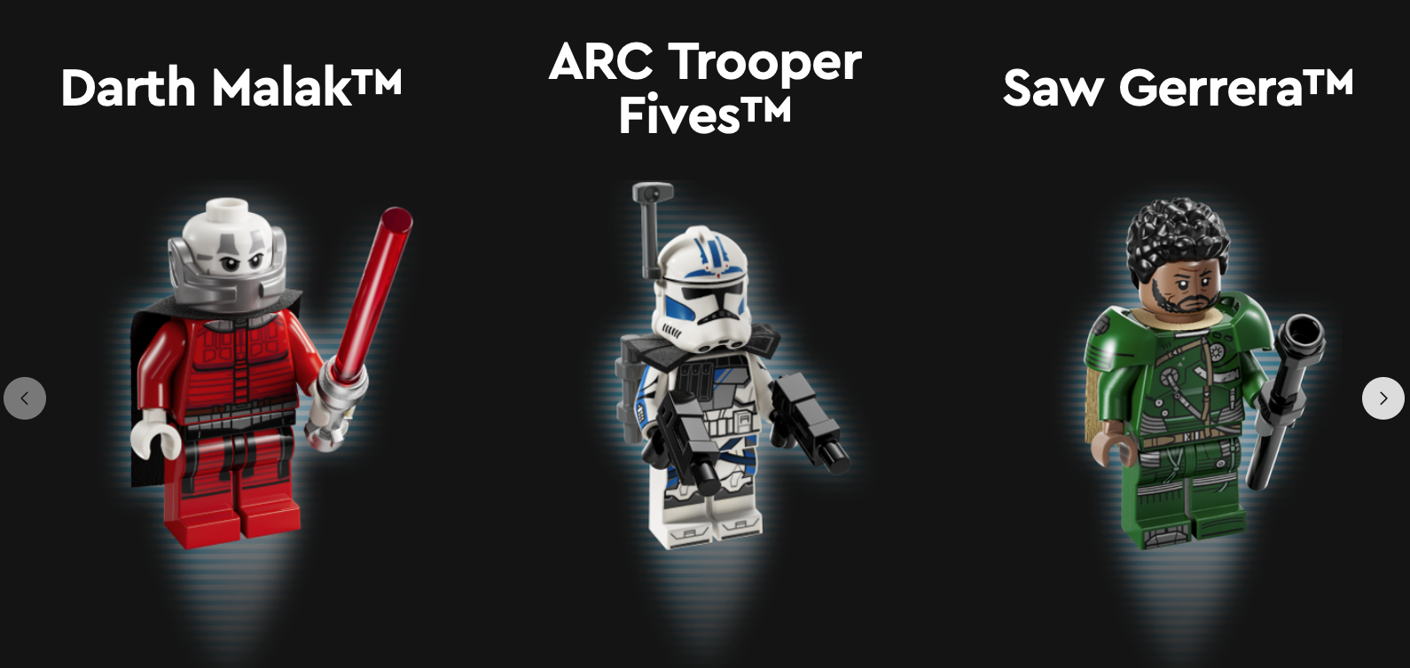 LEGO Star Wars played a big part in minifigure development