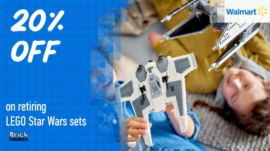 Retiring LEGO Star Wars ships have price slashed at Walmart