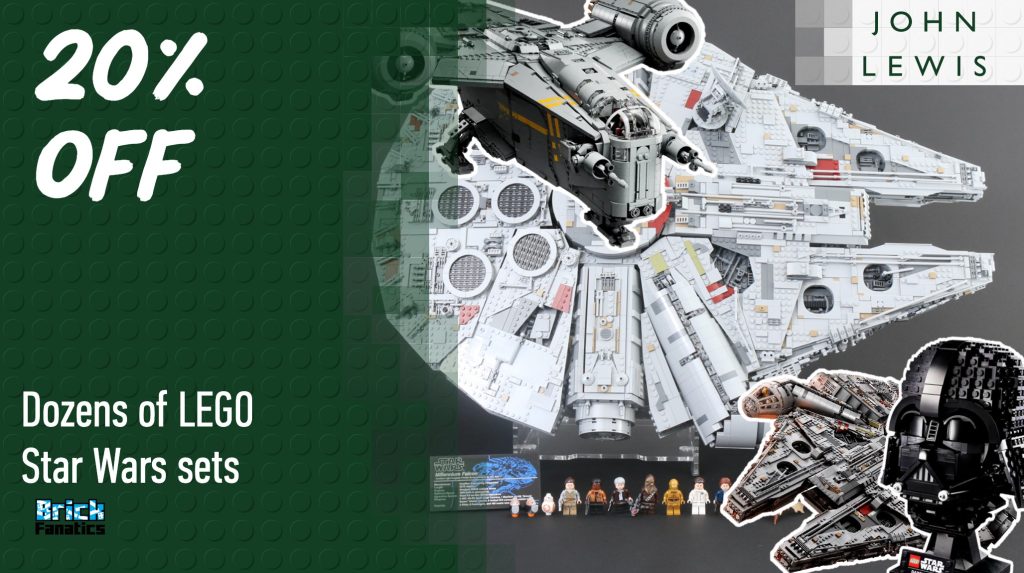 There's still time to save on LEGO Star Wars at John Lewis