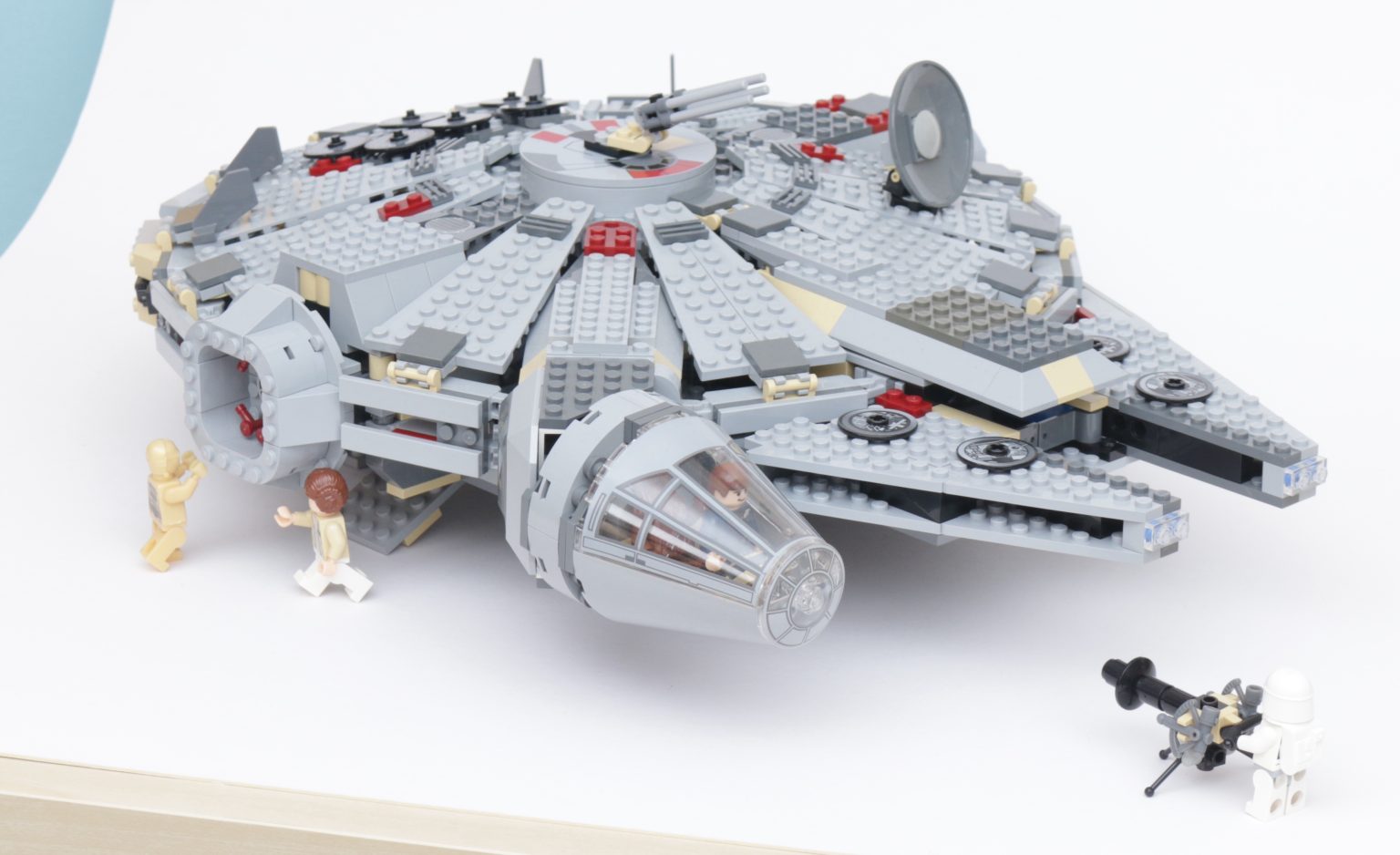 How LEGO has spent 25 years improving the Millennium Falcon