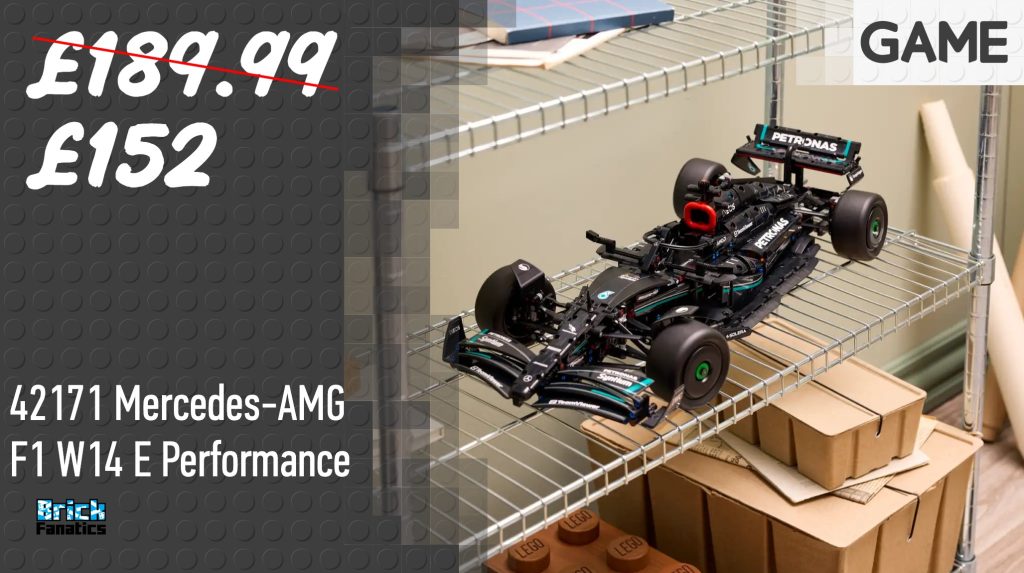 Race off with a deal on the ultimate LEGO x Mercedes crossover