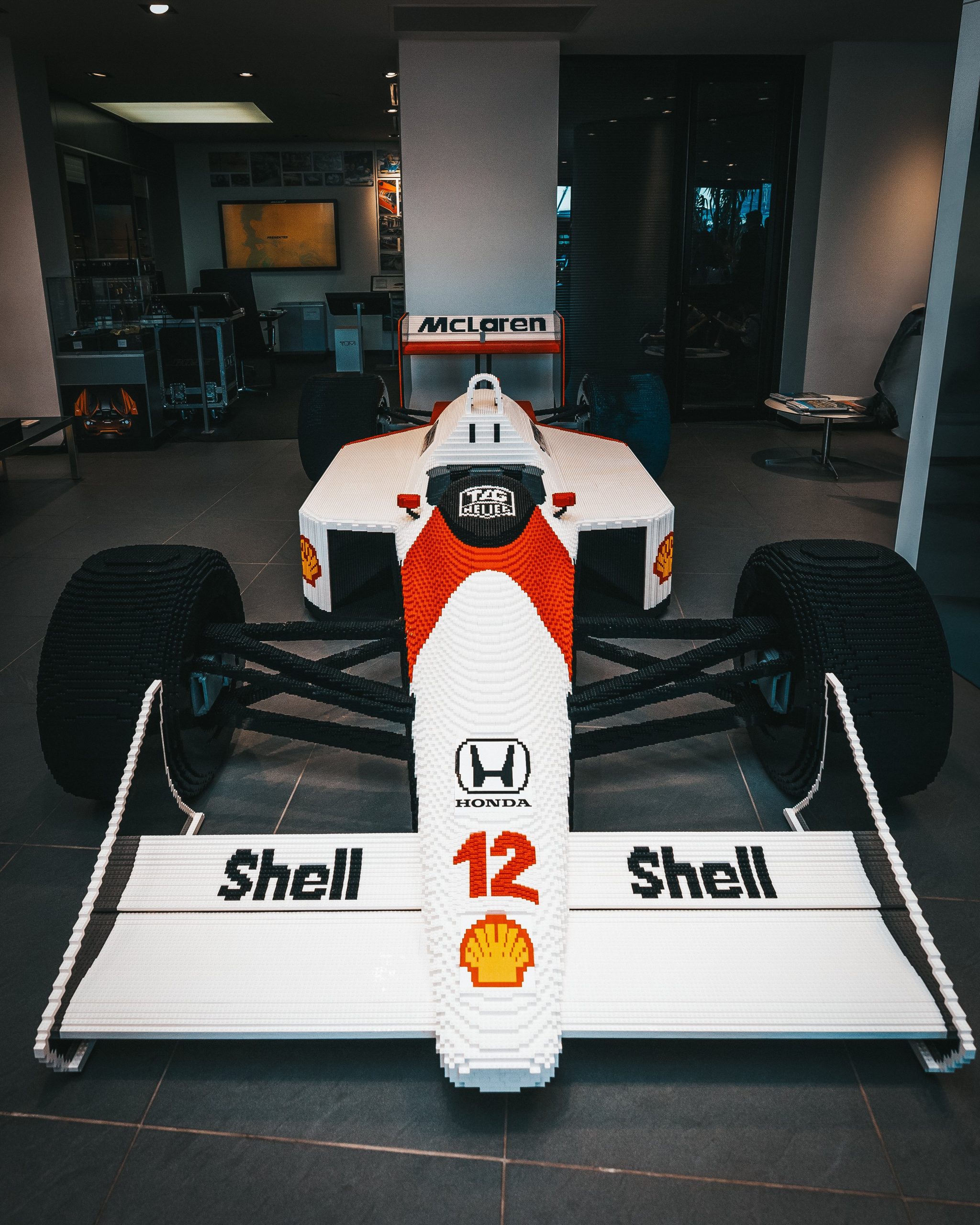 Life-size LEGO Icons 10330 McLaren MP4/4 officially revealed