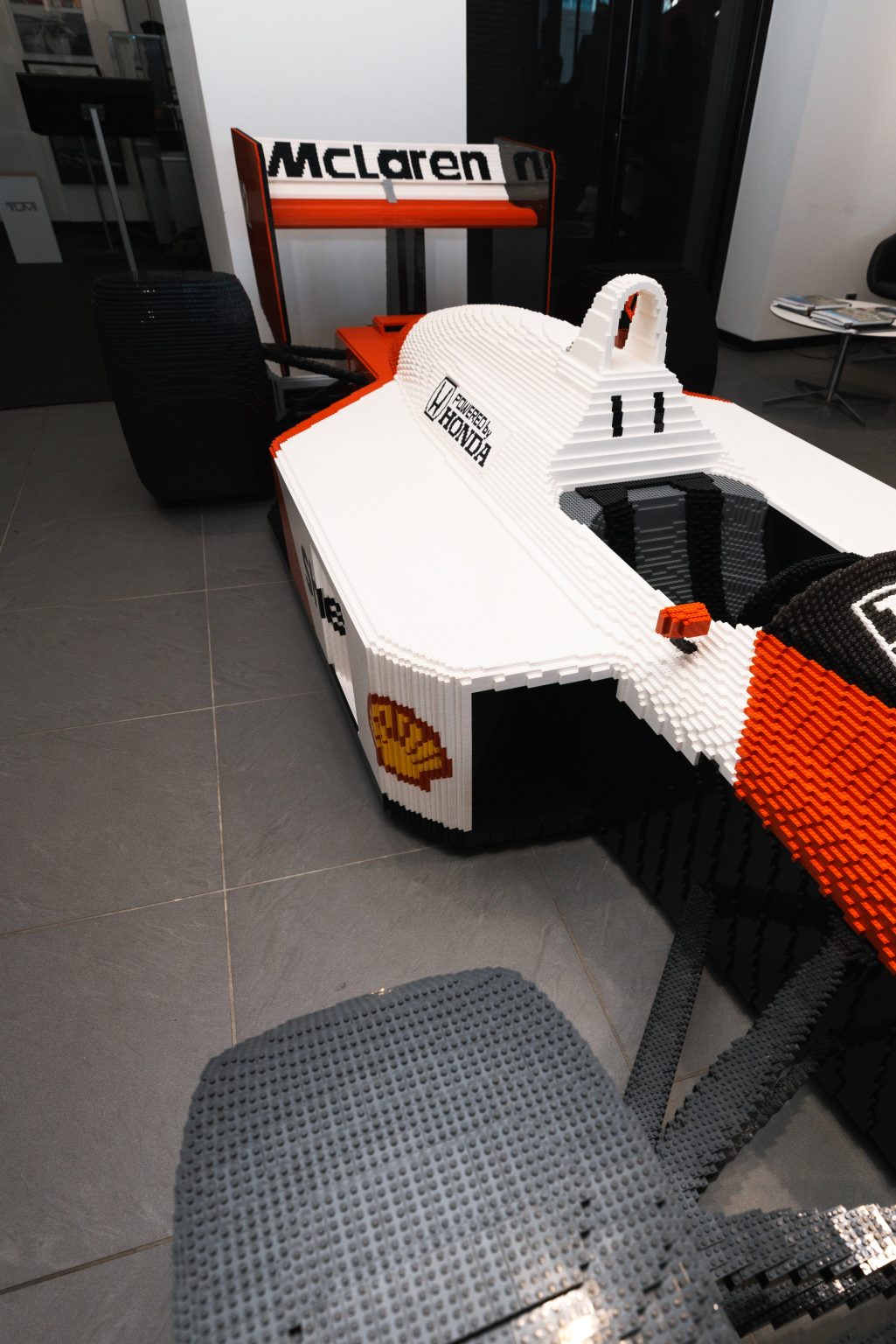Life-size LEGO Icons 10330 McLaren MP4/4 officially revealed