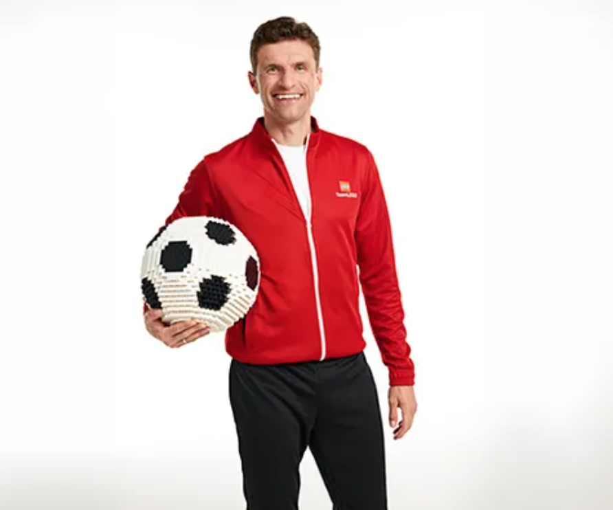 Bayern Munich’s Thomas Müller official LEGO ambassador