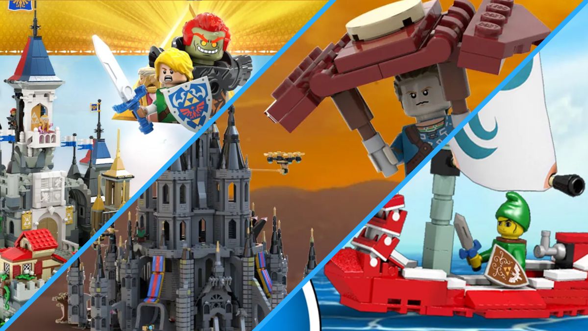 The long history of LEGO Ideas The Legend of Zelda sets