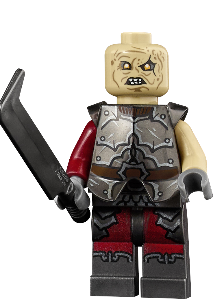 LEGO Icons 10333 The Lord of the Rings: Barad-dûr has important minifigures