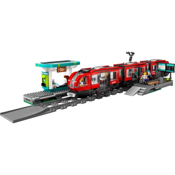 LEGO City 60423 Downtown Tram revealed