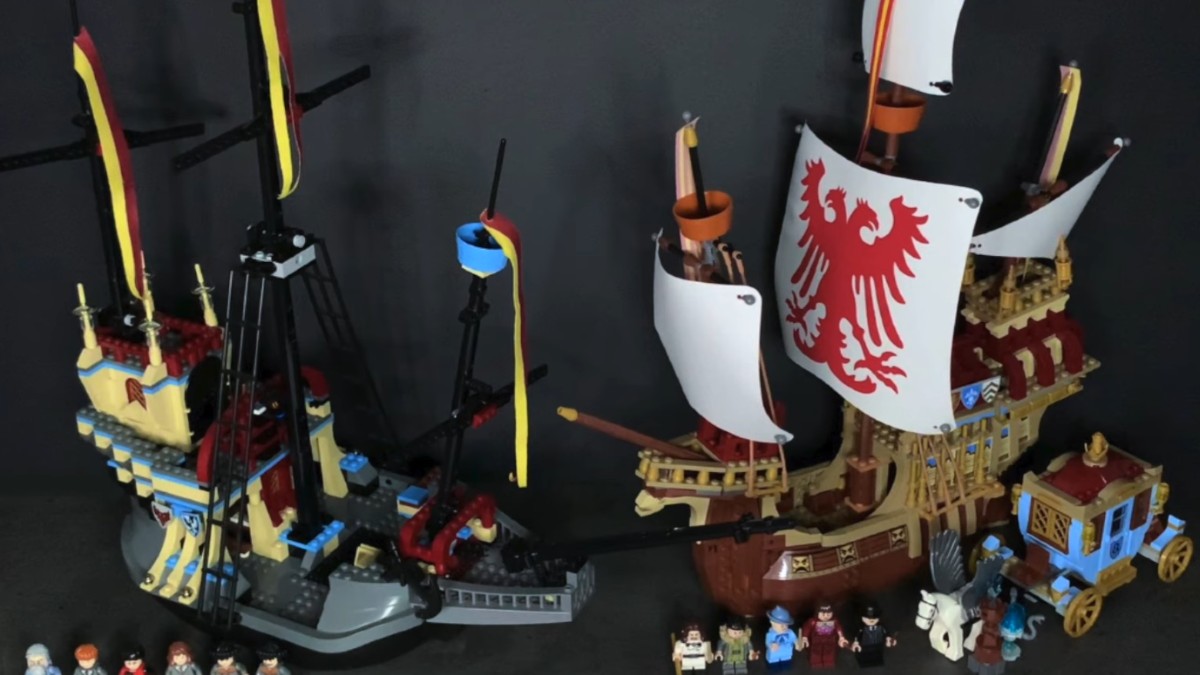 LEGO Harry Potter's Durmstrang Ship has changed a lot in nearly 20 years