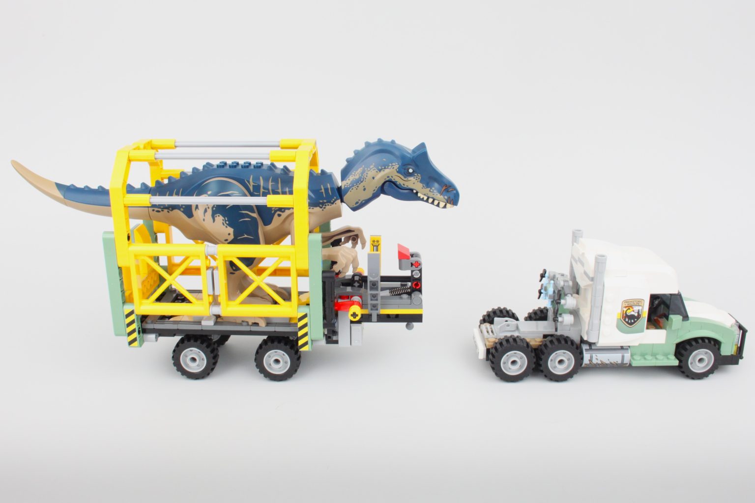 LEGO Jurassic World 76966 Allosaurus Transport Truck review