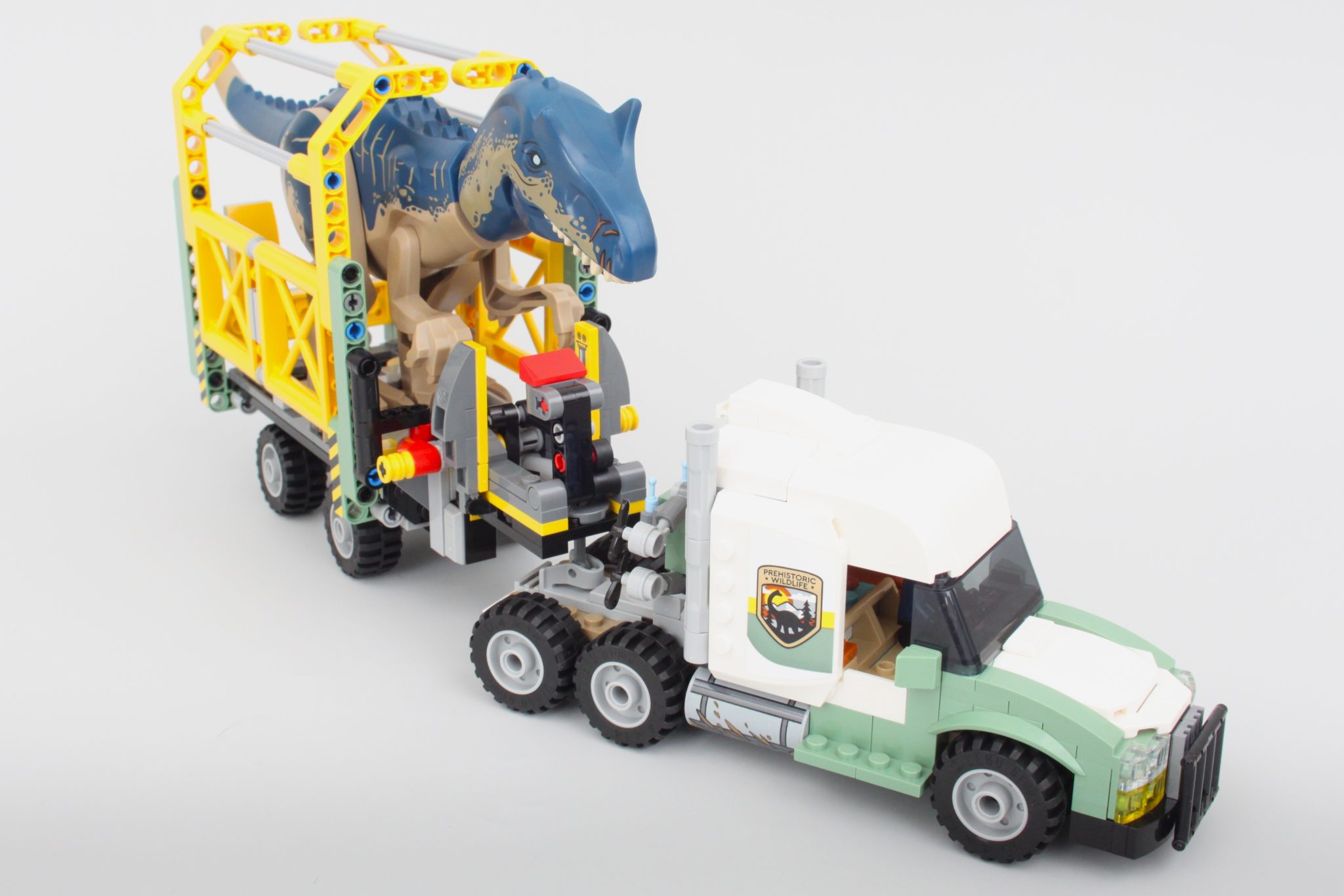 LEGO Jurassic World 76966 Allosaurus Transport Truck review