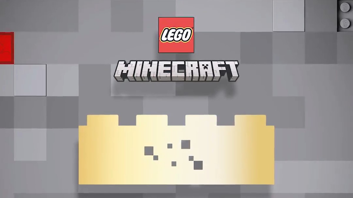 LEGO Minecraft's Brickerite is designed to be broken