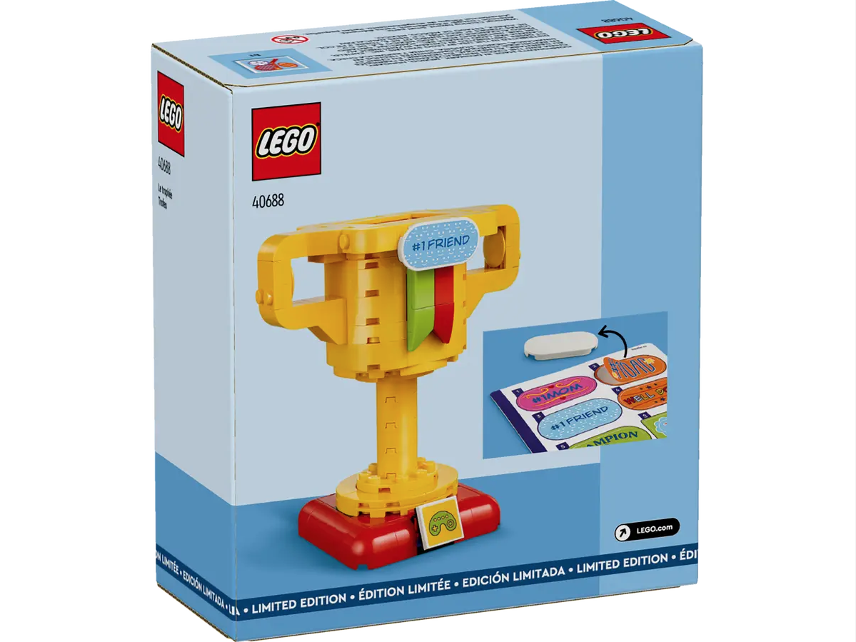 LEGO 40688 Trophy Award GWP officially revealed