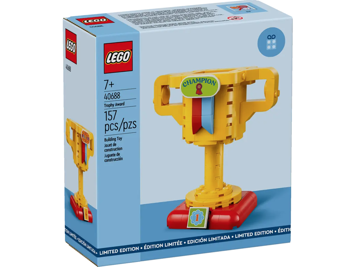 LEGO 40688 Trophy Award GWP officially revealed