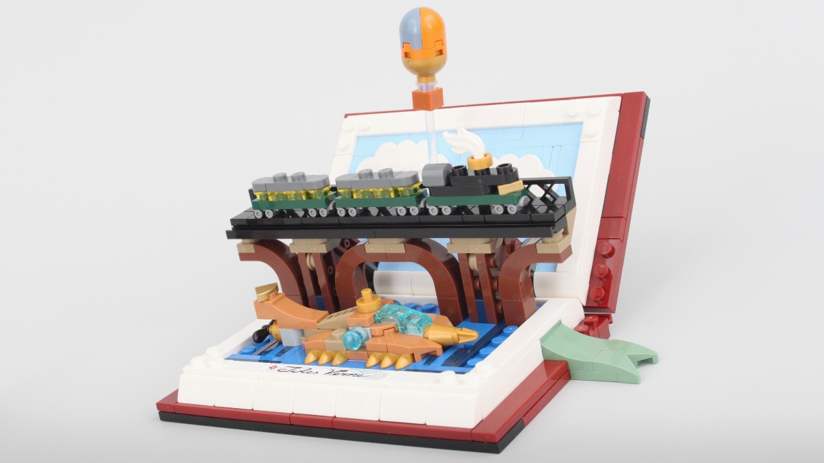 LEGO 40690 Tribute to Jules Verne's Books GWP review