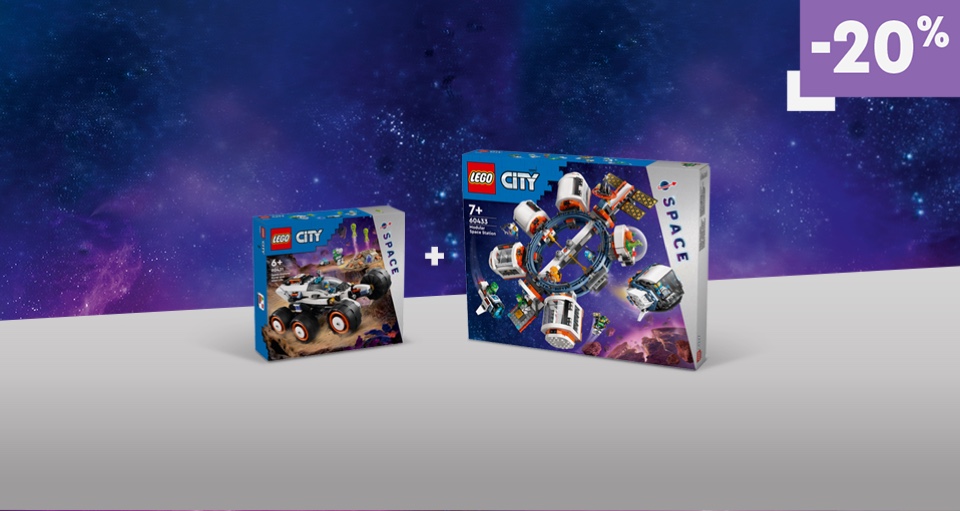 LEGO launches Space bundles with 20% off and double points