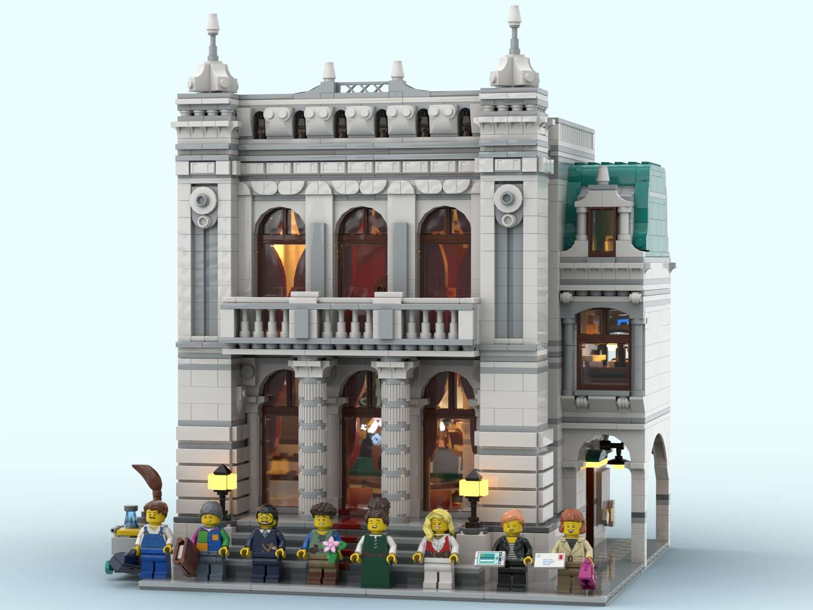 BrickLink Designer Program LEGO modular building rules could affect ...