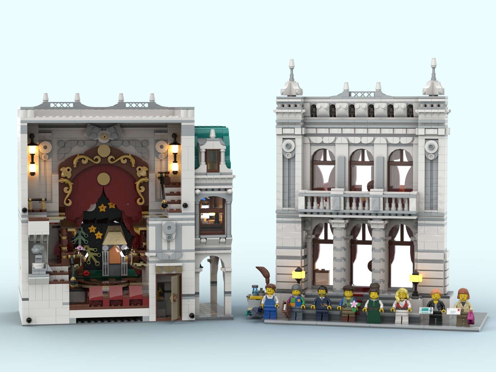 10 of the best LEGO modular buildings in the BrickLink Designer Program ...