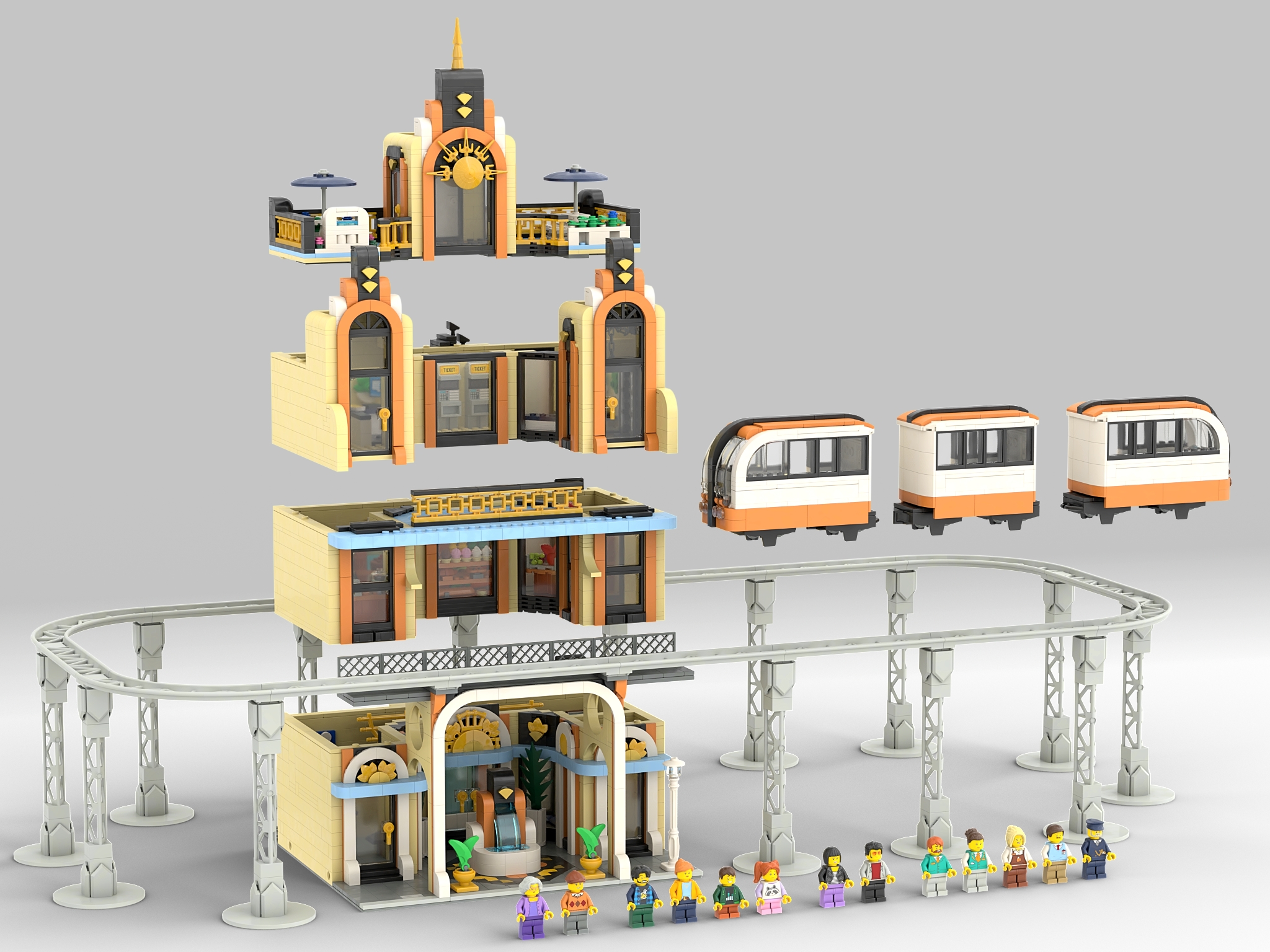 10 of the best LEGO modular buildings in the BrickLink Designer Program ...