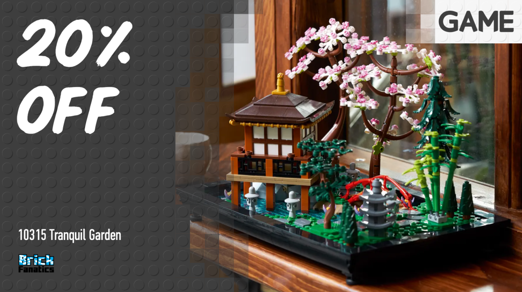Enjoy a moment of peace with this LEGO Icons deal