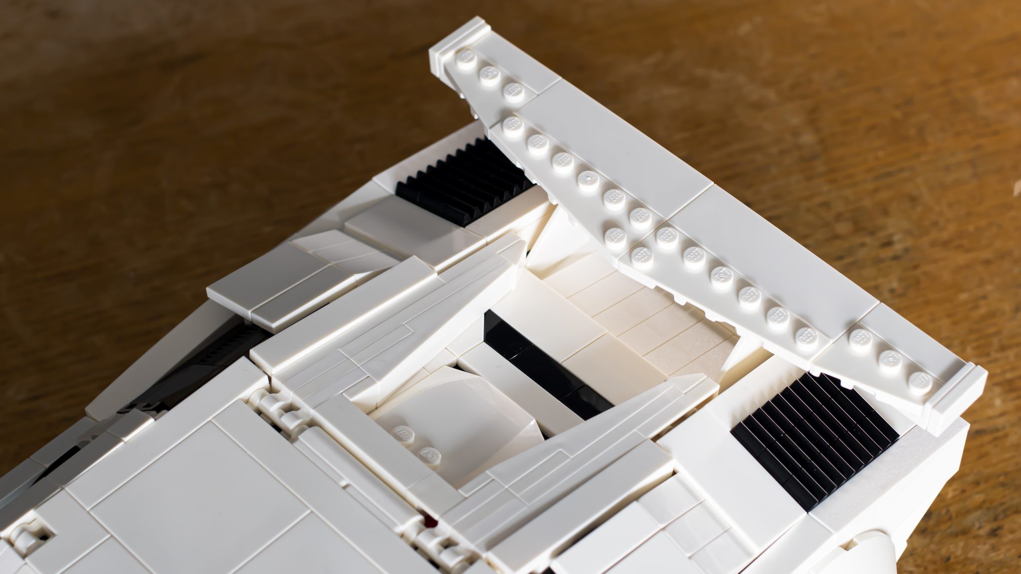 LEGO 10337 Lamborghini Countach's open studs were unavoidable