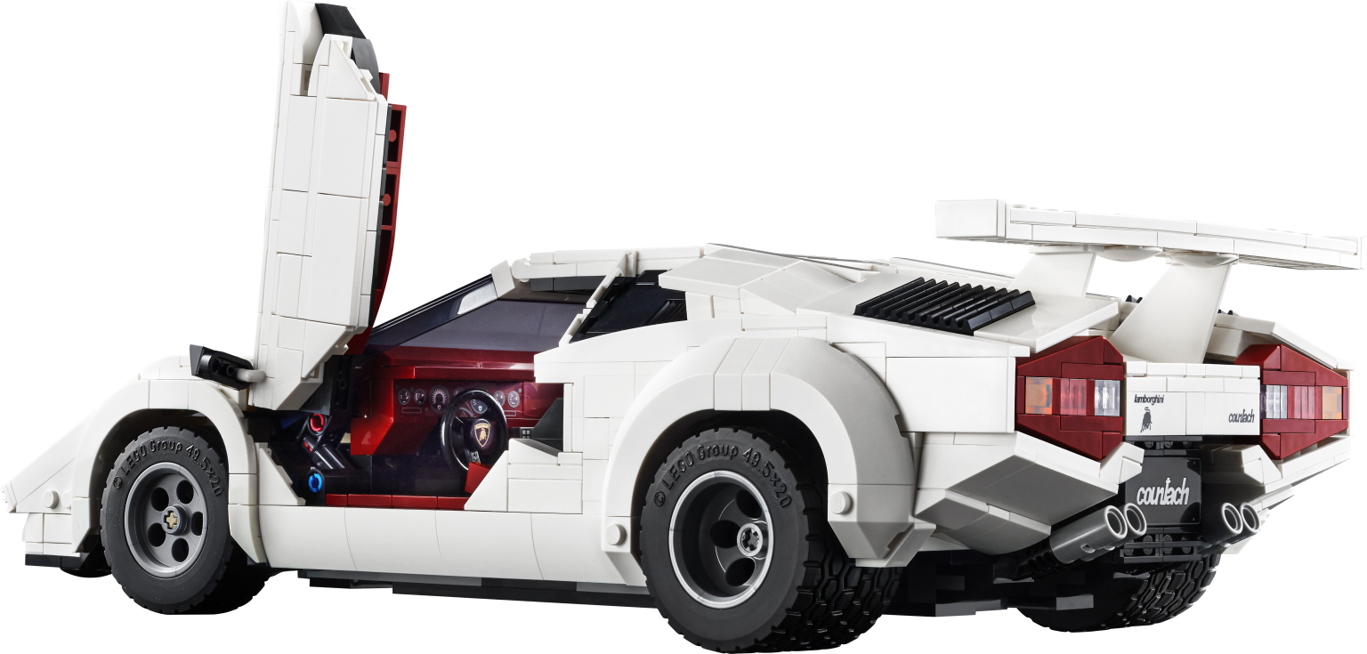 LEGO Icons 10337 Lamborghini Countach 5000 Quattrovalvole visual tour