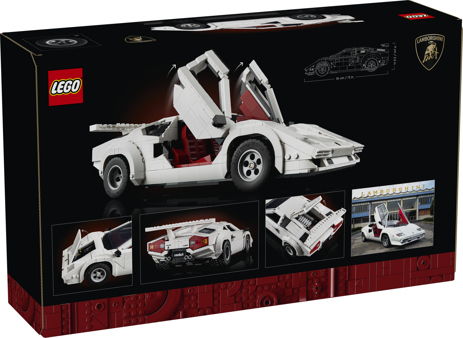 LEGO Icons 10337 Lamborghini 5000 Quattrovalvole revealed