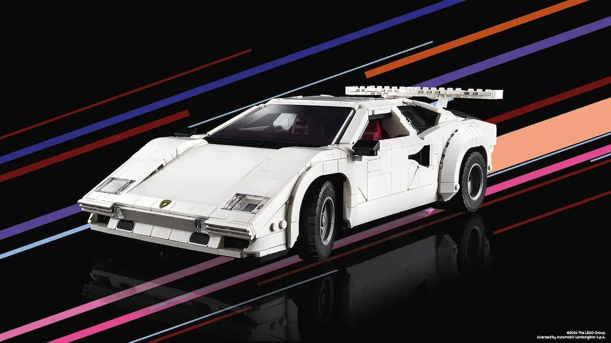 LEGO Icons Lamborghini Countach designer signing announced