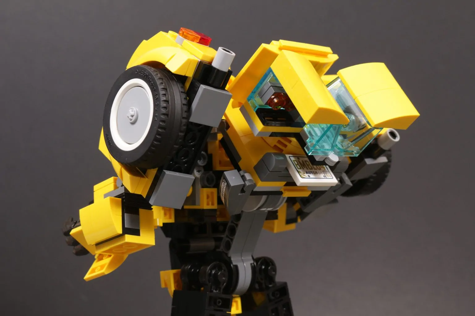 LEGO Icons Transformers 10338 Bumblebee review and gallery