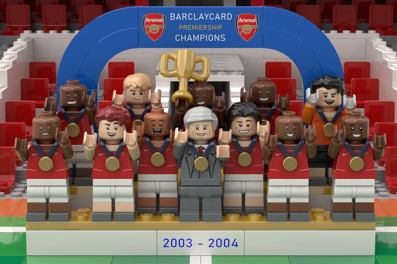 LEGO Arsenal Ideas project pays tribute to The Invincibles