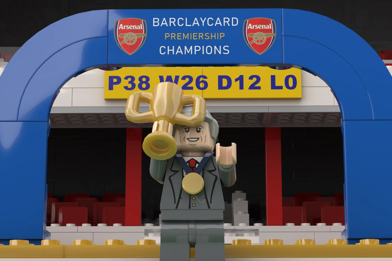 LEGO Arsenal Ideas project pays tribute to The Invincibles