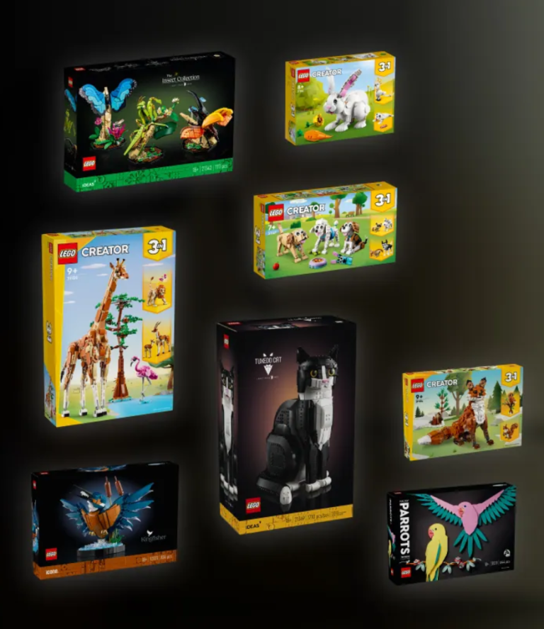 A new LEGO Ideas 21349 Tuxedo Cat challenge has started