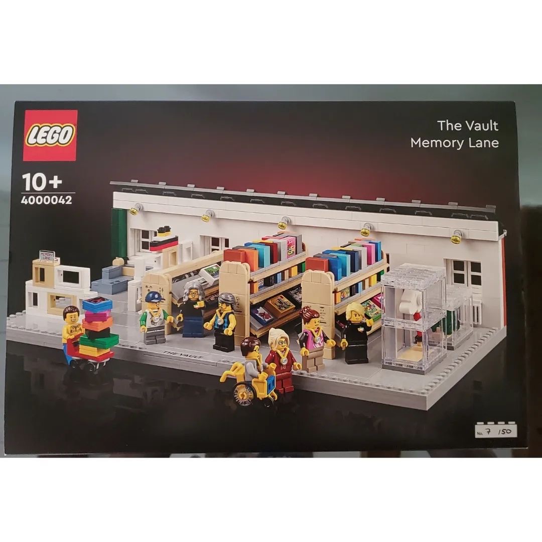 First images of LEGO Inside Tour 2024 set The Vault Memory Lane