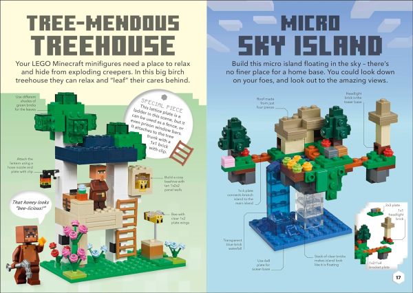 LEGO Minecraft Ideas book with exclusive model now available