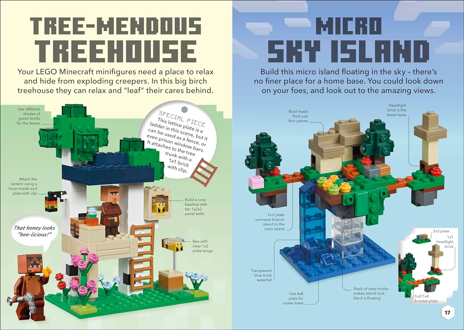 LEGO Minecraft Ideas book with exclusive model now available