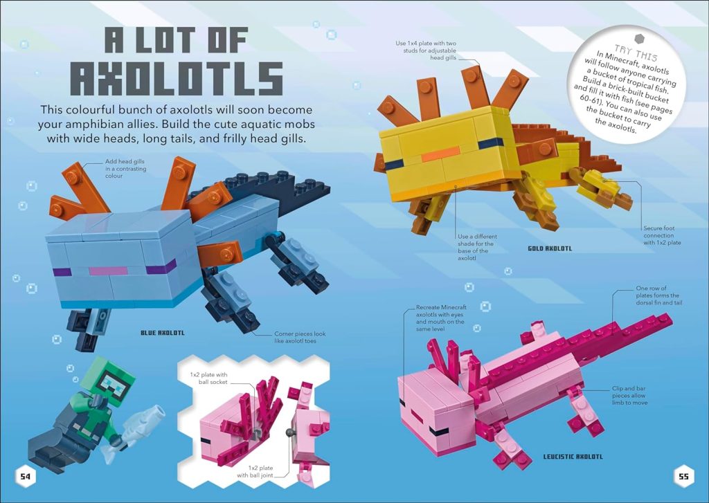 LEGO Minecraft Ideas book with exclusive model now available