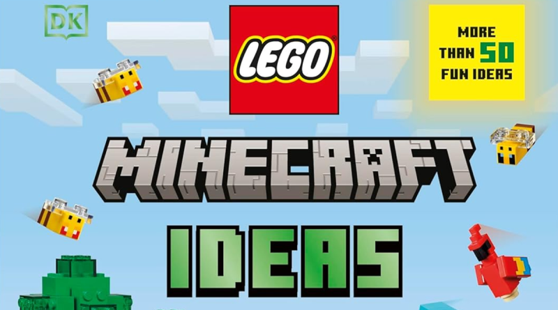 LEGO Minecraft Ideas book with exclusive model now available
