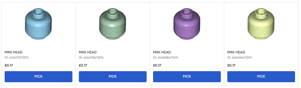 LEGO is upgrading Pick a Brick with photorealistic renders