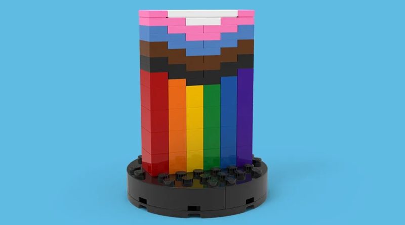 El modelo gratuito LEGO Progress Pride Flag llegará al Reino Unido