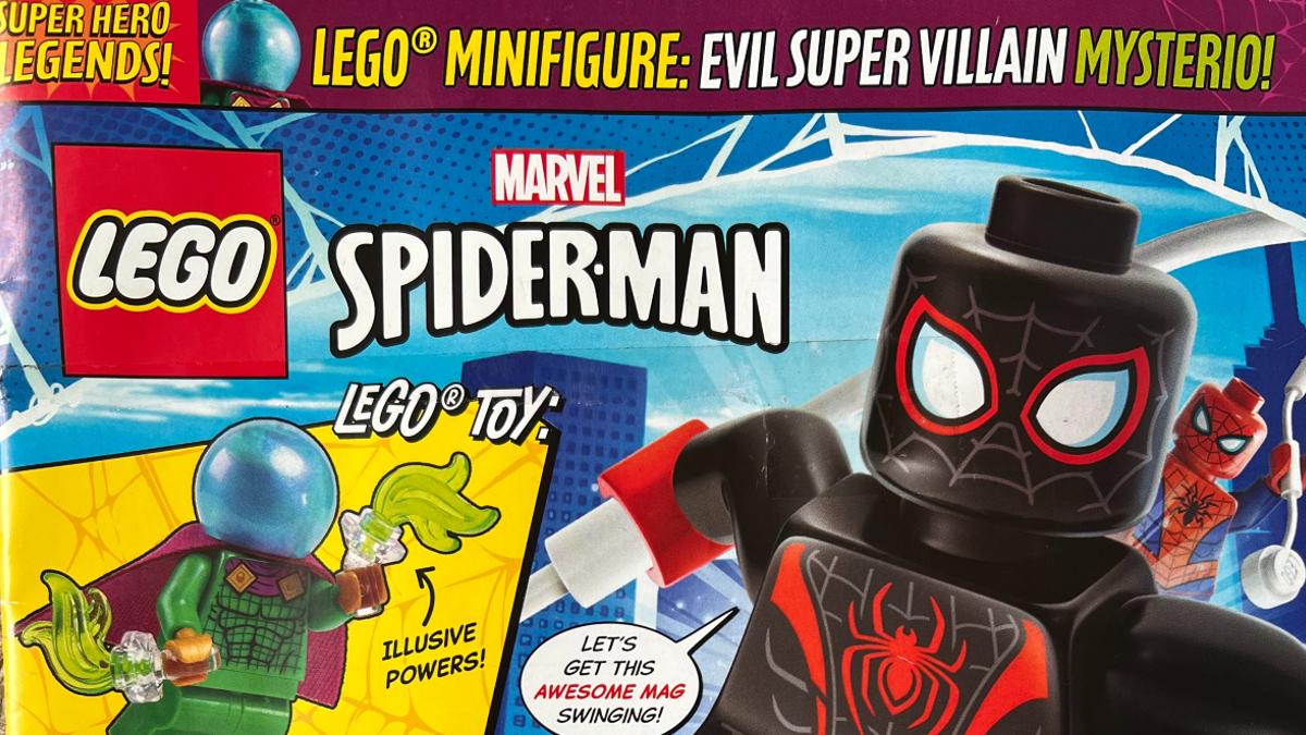 Official LEGO Spider-Man magazine Issue 9 includes rare villain ...