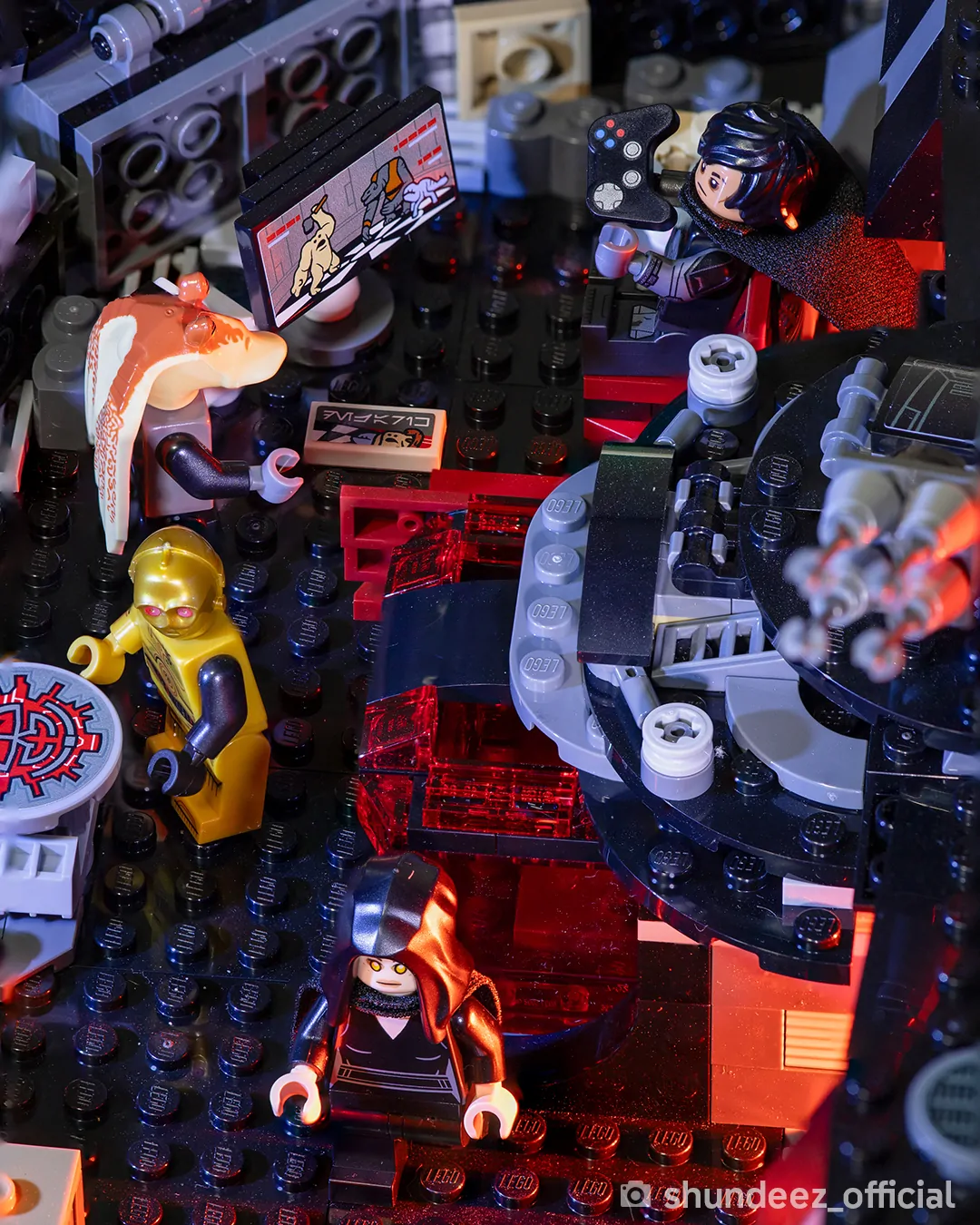 First look at LEGO Dark Falcon, TIE Wing, X-Fighter in hand