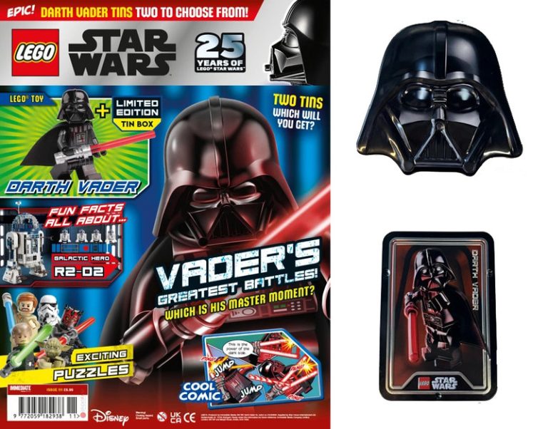 LEGO Star Wars magazine 25th anniversary special revealed