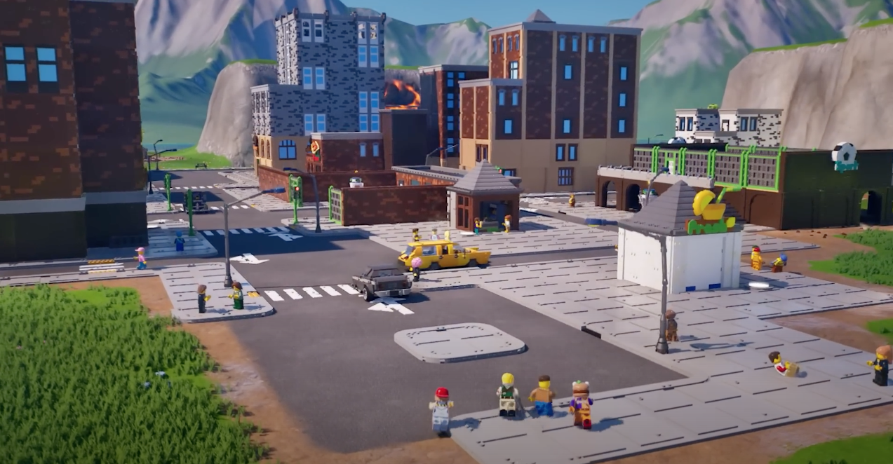 LEGO Tycoon: Tilted Towers island now available in Fortnite