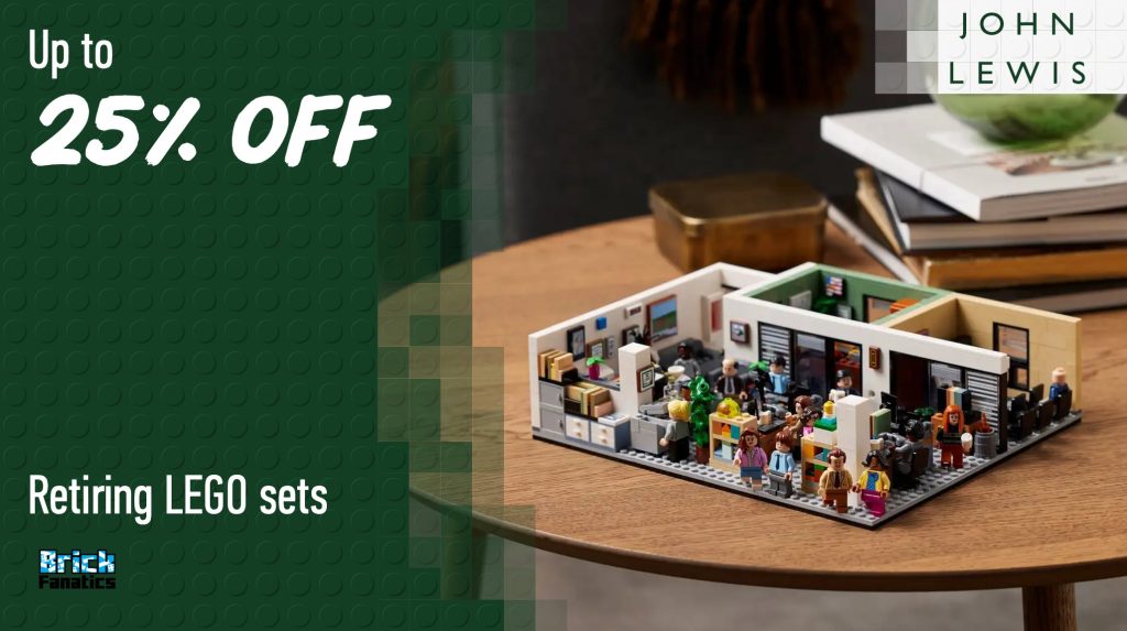 John Lewis reduces prices on retiring LEGO sets