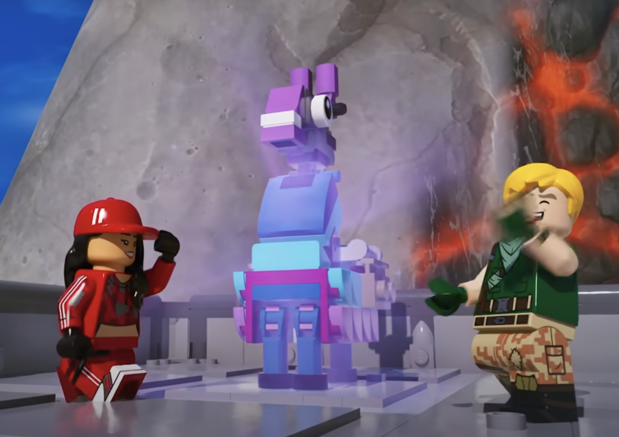 LEGO Fortnite Tilted Towers might have offered a first look at rumoured ...