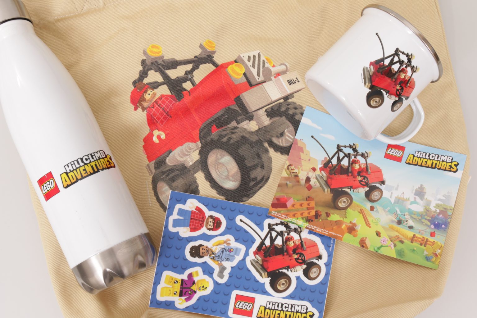 Unboxing a LEGO Hill Climb Adventures gift box