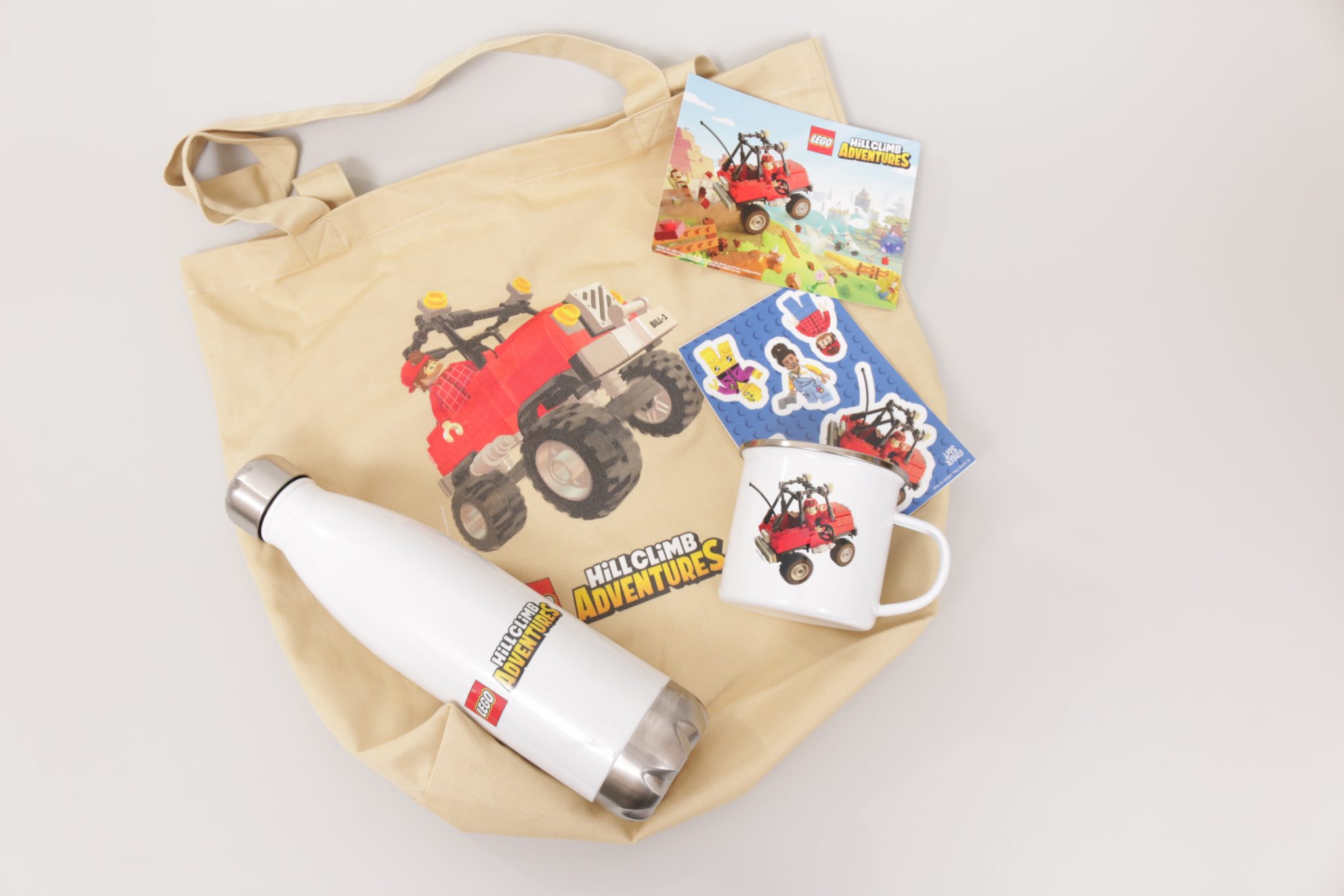 Unboxing a LEGO Hill Climb Adventures gift box