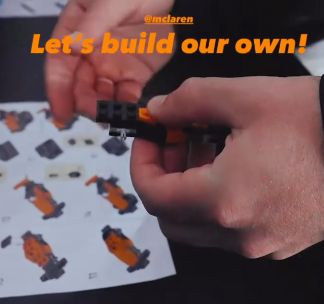 Exclusive LEGO McLaren model revealed at Montreal race