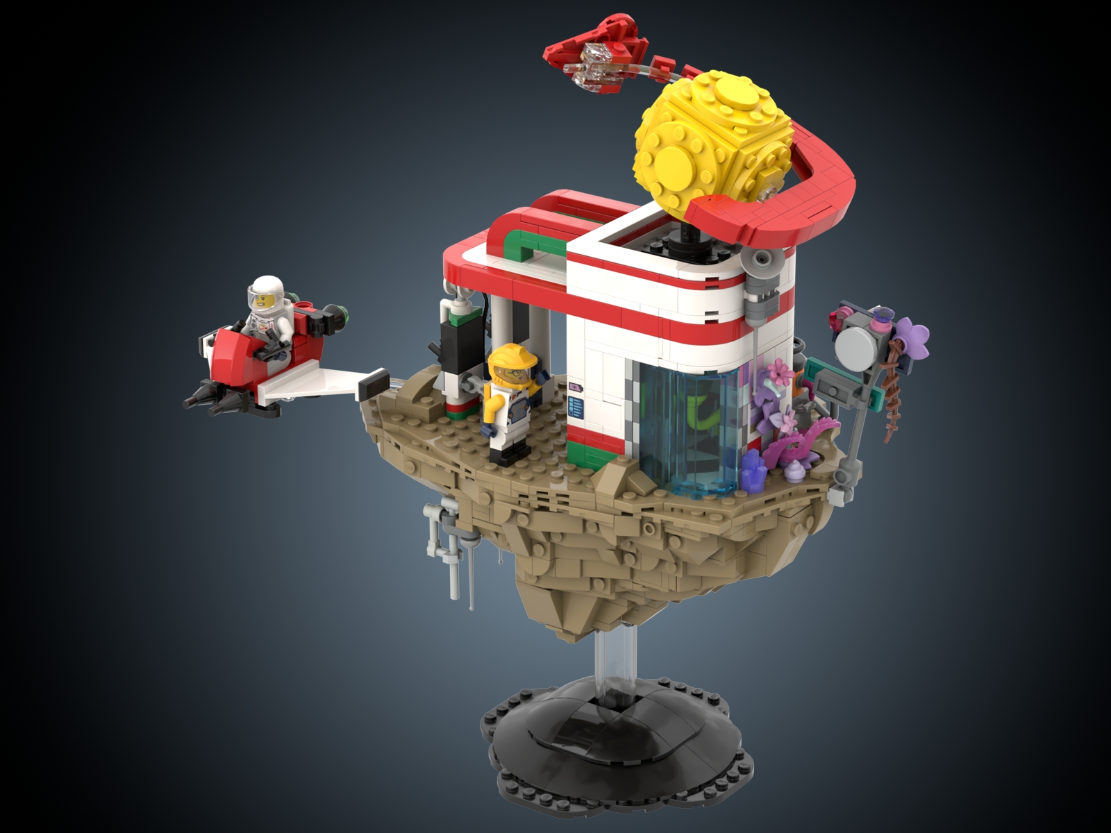 Every Space set in the LEGO BrickLink Designer Program Series 5