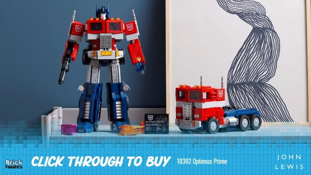 Autobots: It's time to save big on LEGO Icons Optimus Prime