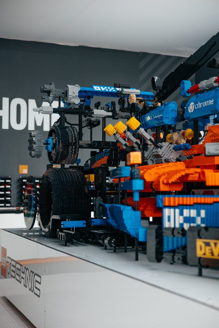 Giant, deconstructed LEGO McLaren Formula 1 model revealed